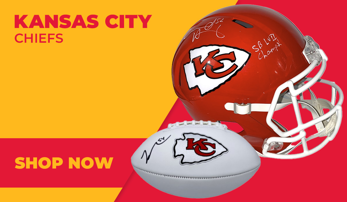 NFL Merchandise & Signed Sports Memorabilia | Sports Collectibles